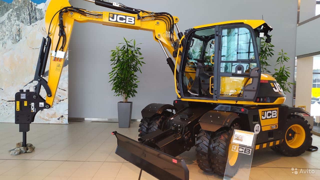 Купить Колёсный экскаватор JCB HydroDig HD110W в лизинг для юридических ...